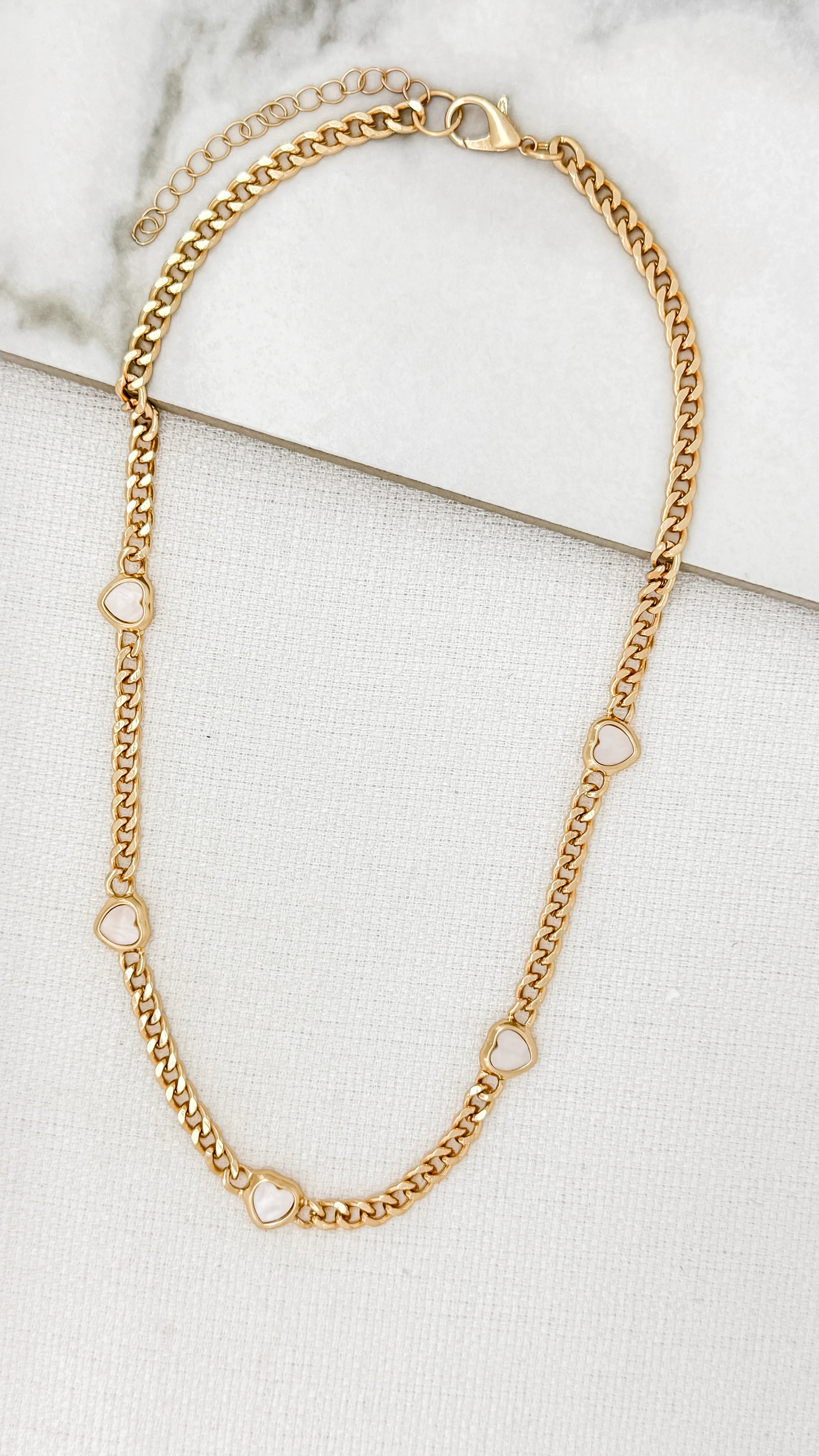 Envy Gold Heart Necklace