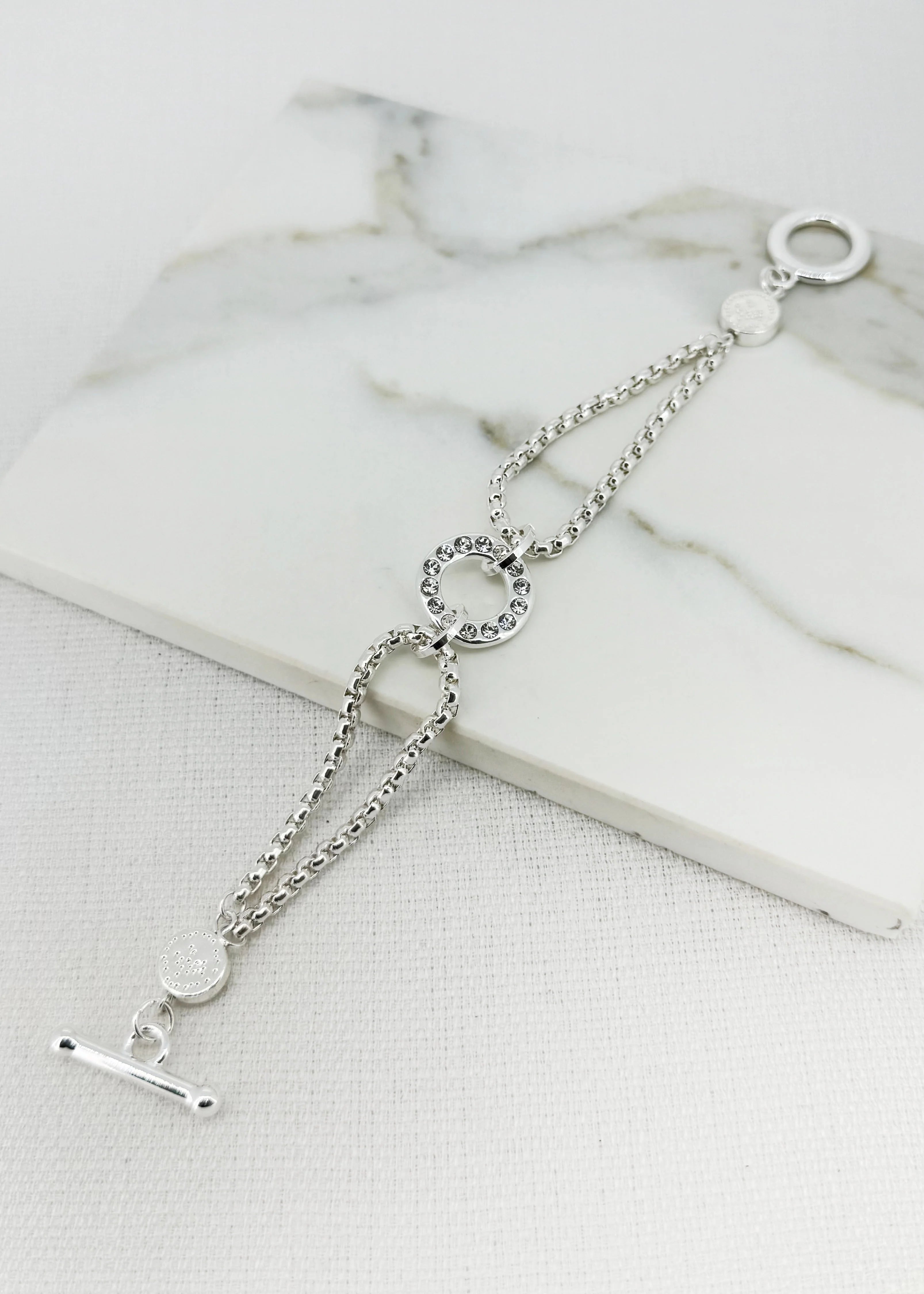Envy Silver Chain Bracelet