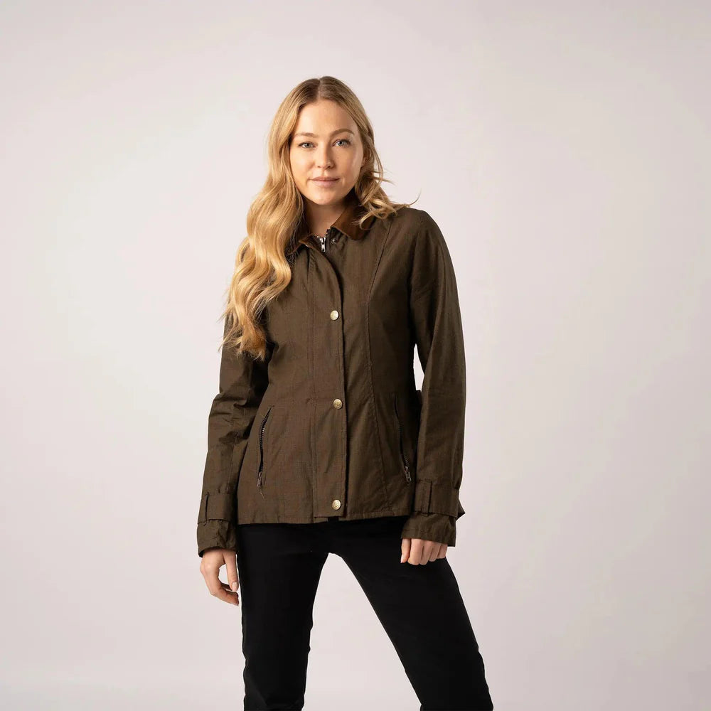 Welligogs Cambridge Khaki Dry Wax Jacket
