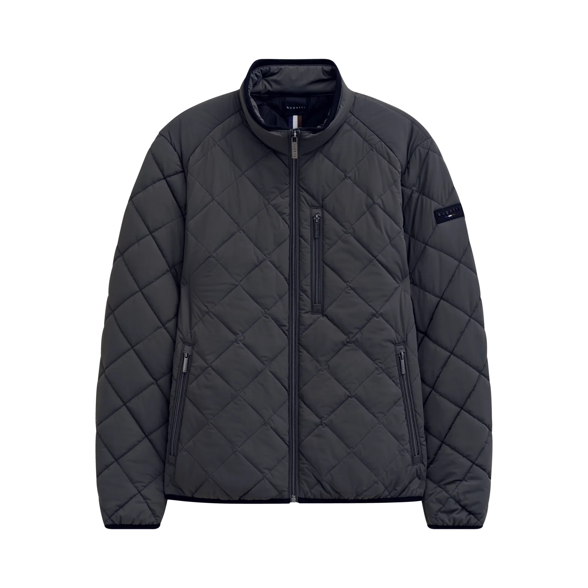 Bugatti Navy Quilted Blouson Jacket