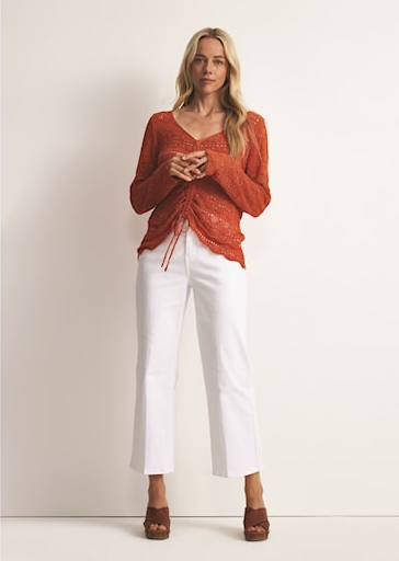 Red Button Conny - Off White