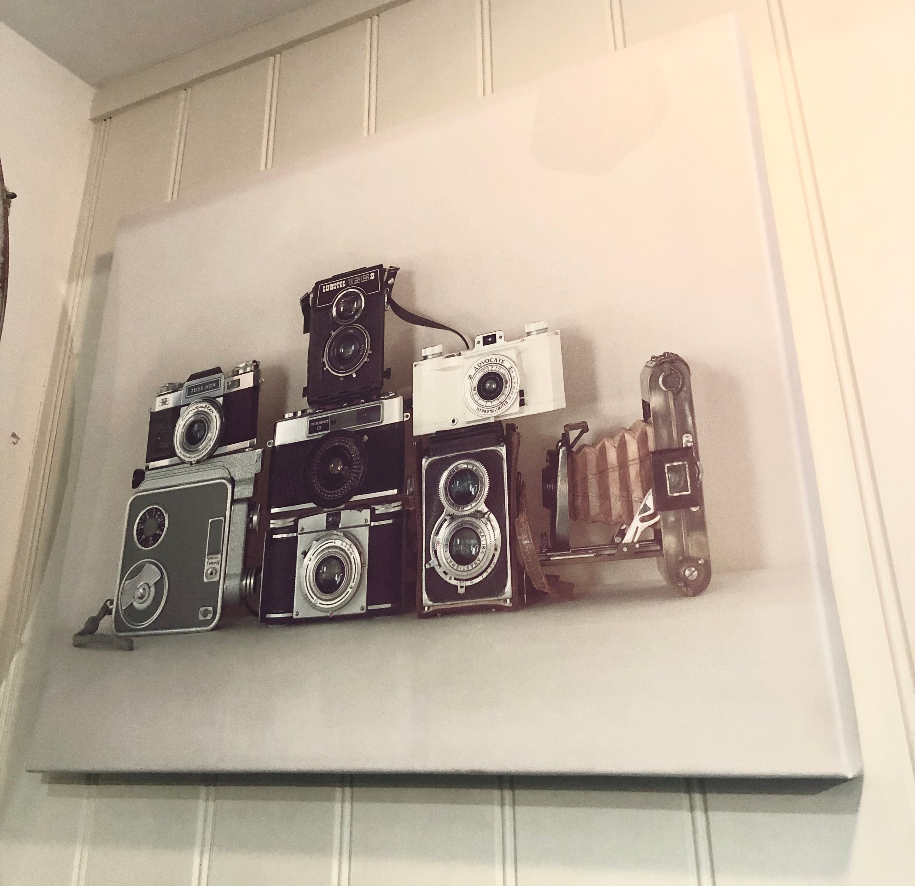 The Art Group Cameras Canvas